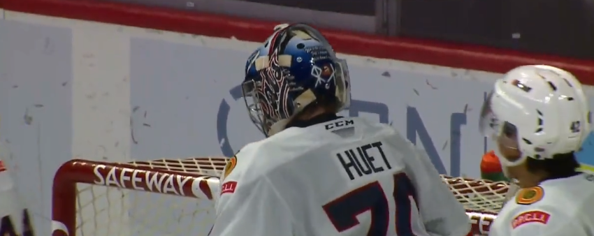 SwissHabs | Ewan Huet signe sa première étoile en WHL