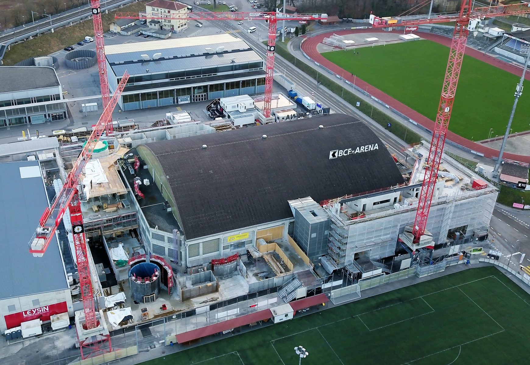 SwissHabs | Petit survol de la BCF Arena new look